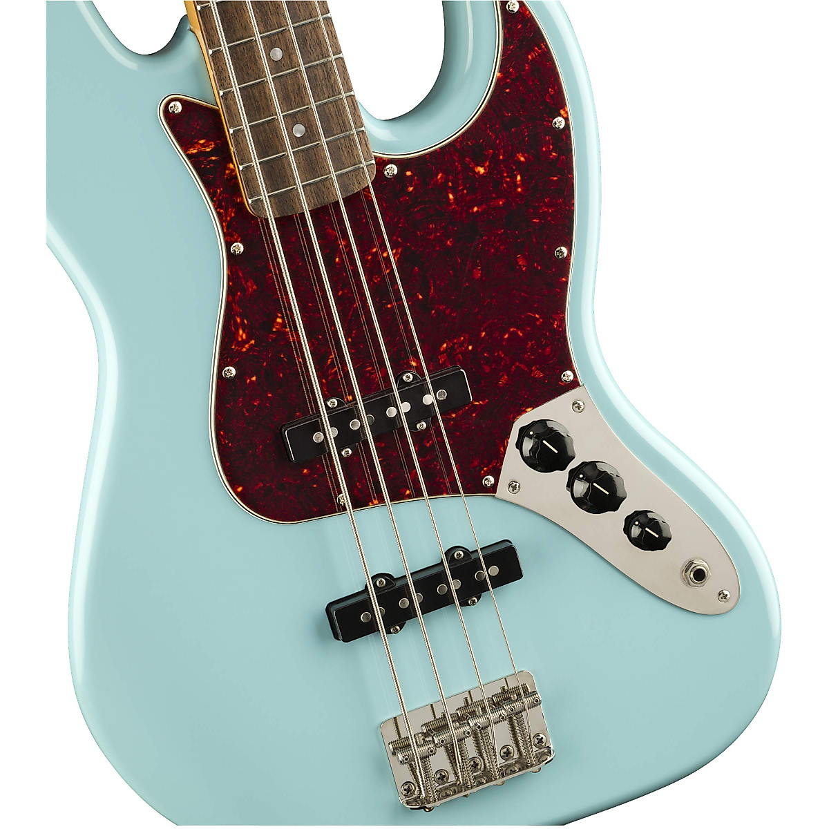 Squier Classic Vibe 60s Jazz Bass, Daphne Blue, Laurel Fingerboard