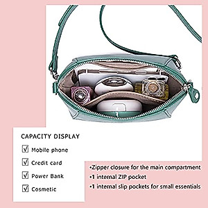 DAVIDJONES Faux Leather Hobo Purse and Wallet set for women Small Chain Crossbody Bags for Girls