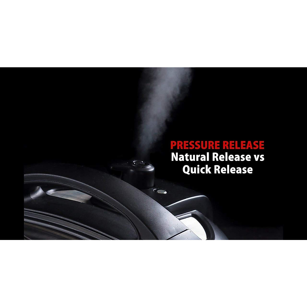 Steam Release Valve, Universal Pressure Valve for Instant Pot 3, 5, 6, 8 Qt, Steam Release Accessory for Electric Pressure Cooker