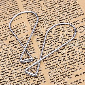 500 Packs Ceiling Hook Clips Ceiling Tile Hooks T-bar Clips Drop Ceiling Clips for Office, Classroom, Home and Wedding Decoration, Hanging Sign from Suspended Tile/Grid/Drop Ceilings