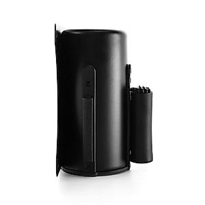 QWORK Wall Mounted Retractable Belt Barrier, Crowd Control Wall Barrier with 10' Belt for Retail Stores, Airports, Banks, School