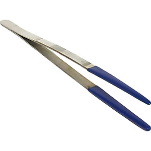 10" Forcep Tweezers Coated Ultrasonic Steamer Tool