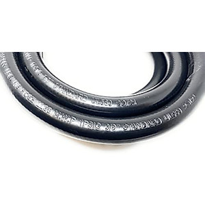 MI MADOL IMPORTS, LLC MADOL 8' LP Propane Gas Hose Assembly - 3/8" Male NPT x 3/8" Female Flare Coupling Connector Fitting [910-507] Low Pressure for Tanks RV BBQ Grills