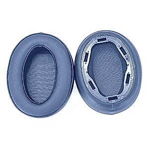 JEUOCOU Replacement earpads Ear pad Cushion Cover Pillow for Sony WH-910N WH 910 N Wireless Bluetooth Headsets (Blue)