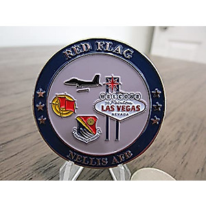 United States Air Force Nellis Red Flag 64th Aggressors 57th Wing Air Combat Command Challenge Coin