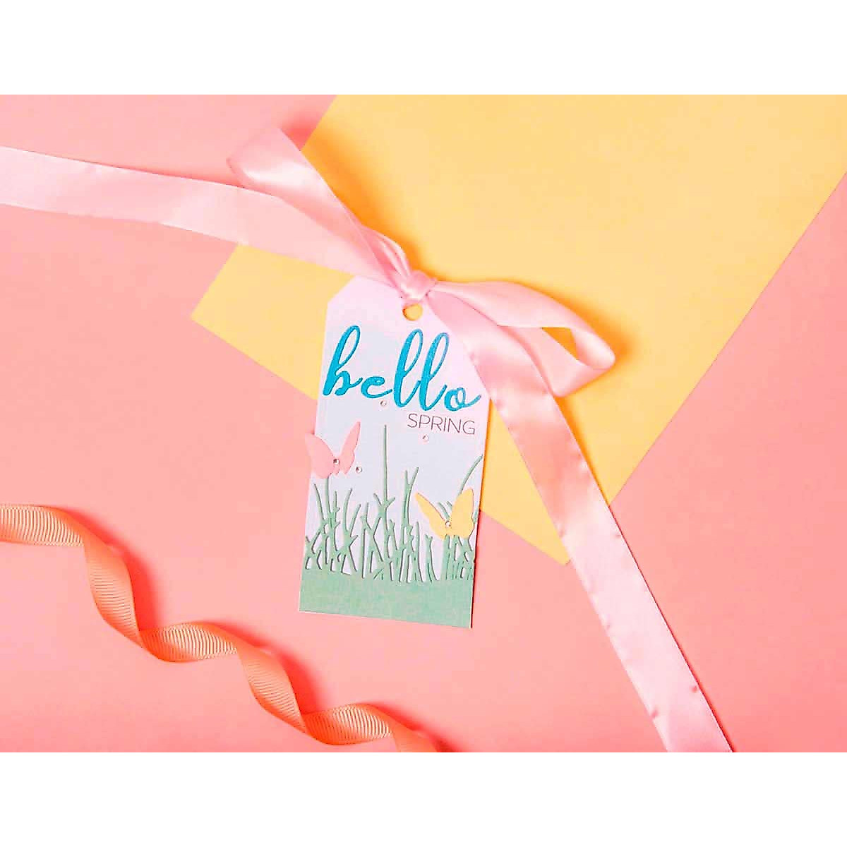 Sizzix Thinlits Die Set 4 Pack Springtime Borders by Sharon Drury, Multicolor