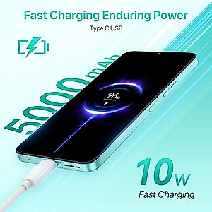 UMIDIGI A15C (8+8GB RAM+128GB ROM) Android 13 NFC Unlocked Cell Phone，48MP Ultra-Clear AI Camera Mobile Phone,5000mAh Battery Smartphone,6.7" HD Full View Display Dual Unlock Phone-Pearl White…