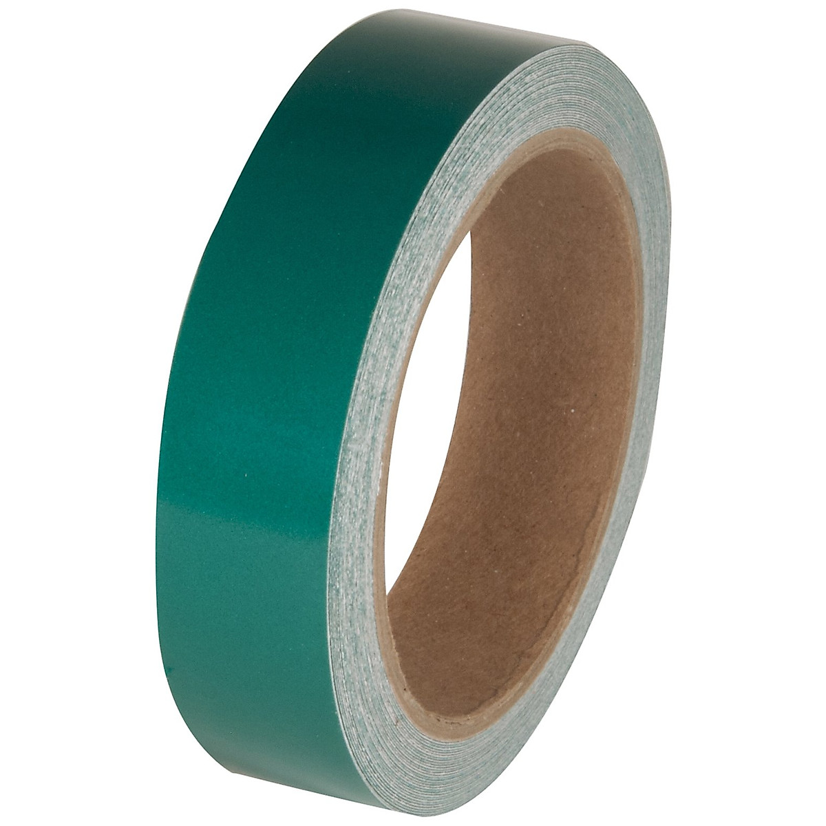 INCOM Manufacturing: RST110 Engineer Grade High Visibility Reflective Adhesive Tape, 1 inch x 30 ft., Green – indoor / outdoor on railings, trailers, post