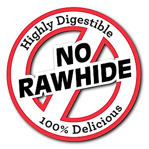 DreamBone RattleBall Chews, Rawhide Free Dog Chews Made with Real Chicken, Beef & Pork, 18 Count