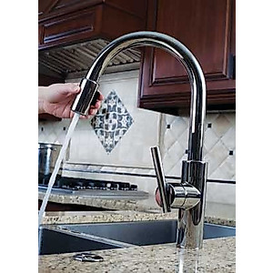 Newport Brass 1500-5103/26 East Linear Pull Kitchen Faucet, Polished Chrome