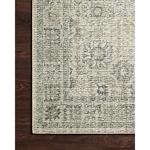 Loloi II Skye Collection SKY-14 Natural/Sage 9'-0" x 12'-0" Area Rug