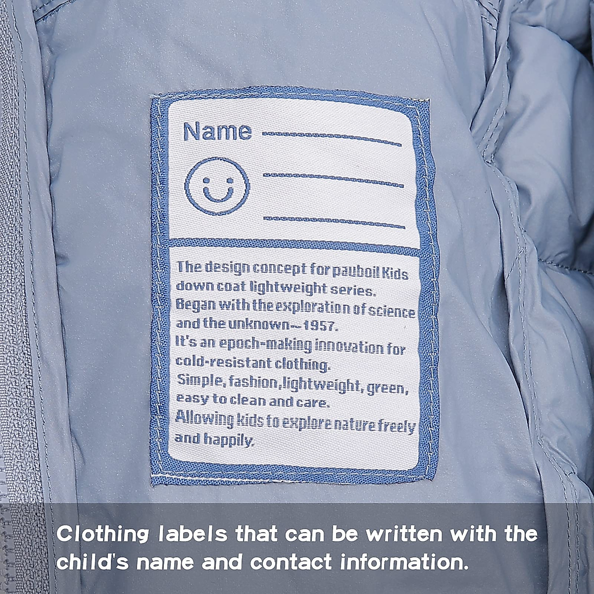 Bouclede Toddler Baby Girls Goose Down Jackets Kids Pink Puffer Jacket 750 Fill Light-Weight Water-Resistant Hooded Winter Down Coat