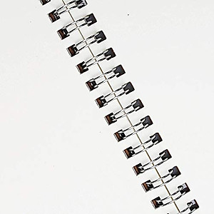 HULYTRAAT Spiral Journal Blank Sketch Book Pad, 5.5 x 8.25 Inches A5, Kraft, 80-Page 40-Sheet Drawing Notebook 2-pack (NBP2)