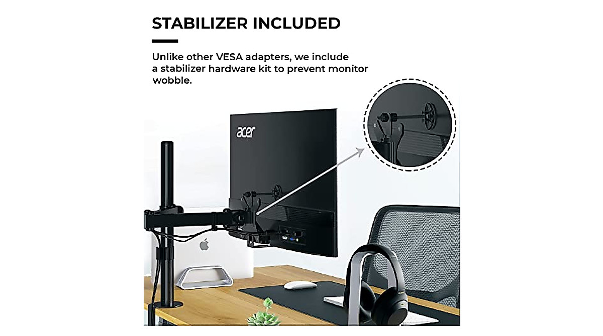 VESA Mount Adapter for Acer Monitors - HumanCentric Bracket