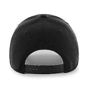 '47 New York Mets Sure Shot MVP Snapback Hat Baseball Cap - Black/2000 Subway Series Side Patch