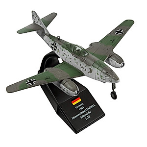 HANGHANG 1/72 Messerschmitt Me 262A Fighter Attack Plane Diecast Military Models Metal Airplane Models for Collection or Gift