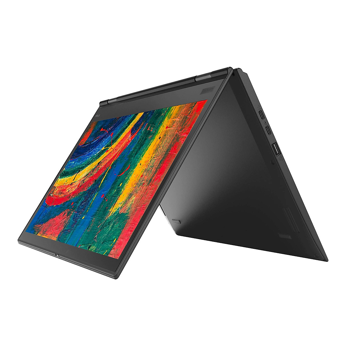 Lenovo ThinkPad X1 Yoga (3rd Gen) i7 8650U 1.9Ghz 14" 2-in-1 Convertible Laptop, 16GB RAM, 512GB NVMe PCIe M.2 SSD, FHD 1080p, Thunderbolt 3 USB-C, Webcam, Windows 10 Pro (Renewed)