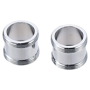 Urjumpea 2pcs Brass Faucet Adapter Tap Aerator Connector for Sink Faucet Aerator Water Purifier Adapter (M22 - M22)