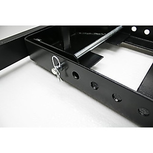 MaxxHaul 70271 Adjustable Motorcycle Wheel Chock Stand Heavy Duty 1800lb Weight Capacity