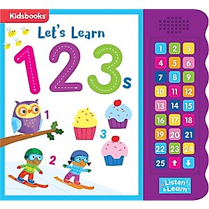 Let's Learn 123s-With 27 Fun Sound Buttons, this Book is the Perfect Introduction to Counting! (Listen & Learn)