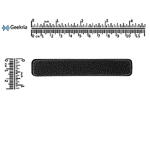 Geekria Velour Headband Pad, Compatible with Astro A50 Gen 3, A50 Gen 4 Headphones Replacement Band/Headset Headband Cushion Cover Repair Parts (Black)