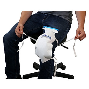 Relief Pak 11-1242 Insulated Ice Bag with Tie Strings, 7 x 12",Large