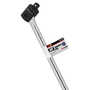 Performance Tool W32126 1/2-Inch Drive, Heavy Duty 30-Inch Breaker Bar With 180 Degree Swivel Head