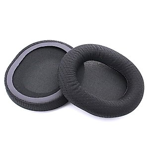 Earpads for SteelSeries Arctis 7 5 3 Replacement Ear Cushion Pads with Protein Leather and Memory Foam for SteelSeries Arctis 7 5 3 Gaming Headphones, A Pair, Black