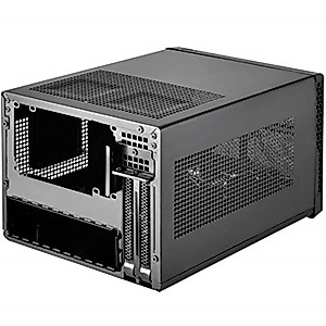 SilverStone Technology SUGO SG13, Type-C Port, Ultra Compact Mini-ITX Computer Case with Mesh Front Panel, Black, SST-SG13B-C