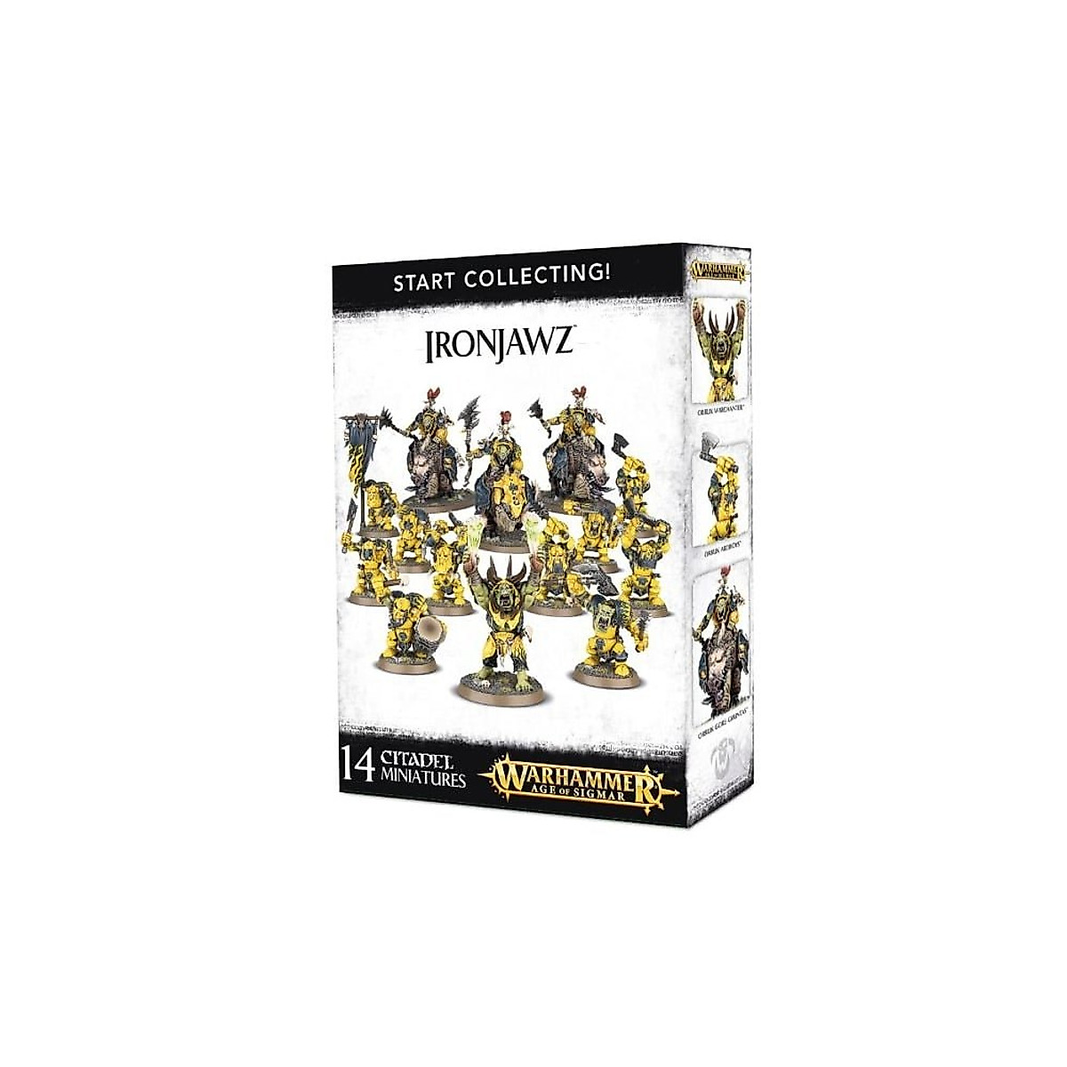 Games Workshop 99120209037" Ironjawz Start Collecting Action Figure, Black