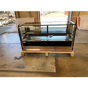 Bakery Display Cooler Case Counter top Desktop vertical Commercial refrigerator Pastry Deli 60" Glass NSF ETL UL-ST550A