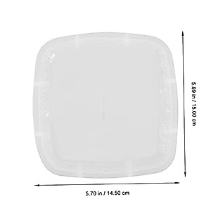 EXCEART 4pcs Resin Coaster Molds Silicone Coaster Mold Coaster Resin Mold Tray Oval Silica Gel Coaster Mold Silicone Tray Mold Tuile Molds Silicone Tray Resin Mold Resin Tray Molds