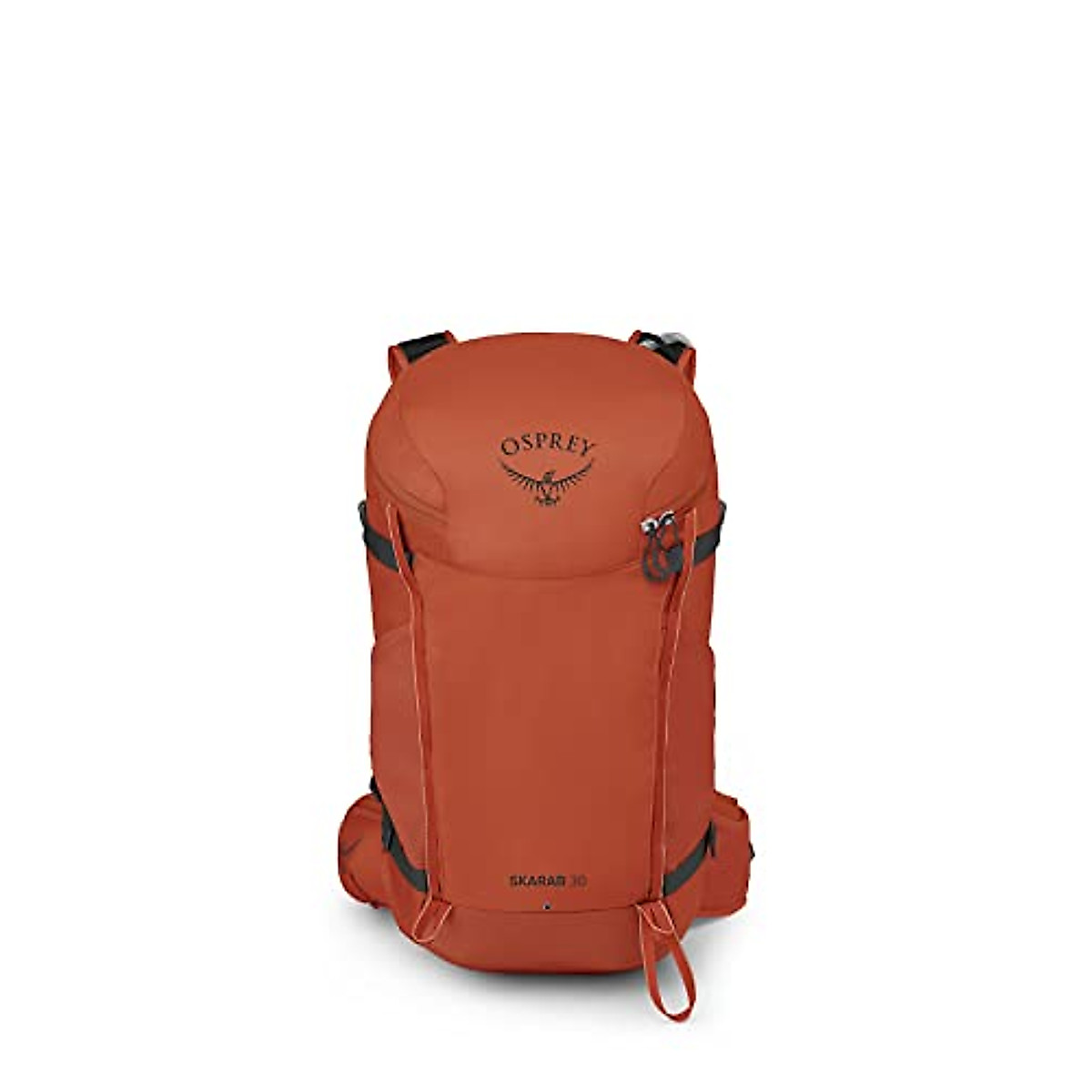 Osprey Skarab 30L Men's Hiking Backpack with Hydraulics Reservoir, Firestarter Orange, One Size