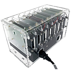 Cluster Case for Raspberry Pi5/Pi4/Pi3 and Other Single Board Computers | Cloudlet Case - Black Lime