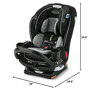Graco Extend2Fit 3-in-1 Car Seat Featuring Anti-Rebound Bar, Zane