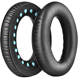 QC35 Replacement Ear Pads Quietcomfort 35 II Replacemenet Earpads, Ear Cushion Kit Parts Compatible with Bose Quietcomfort 35/Bose QC35, Quiet Comfort 35 II/QC35 II Wireless Headphones (Black)