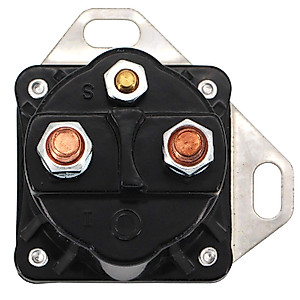 YIXIN Starter Solenoid Relay 12V 3 Post Fit for Ford Mustang Super Duty E5TZ-11450-A E7TZ-11450-B E9TZ-11450-A E9TZ-11450-B SW1951 SW1951A SW1951B SW1951C 15-437 15-450