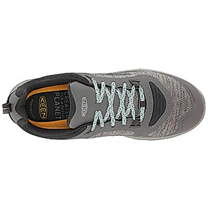 KEEN Women's Terradora Flex Low Height Waterproof Hiking Shoes, Steel Grey/Cloud Blue, 7