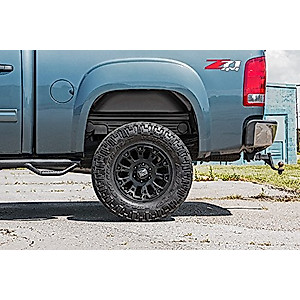 Rough Country Rear Wheel Well Liners for 1999-2006 Chevy Silverado - 4299 Black
