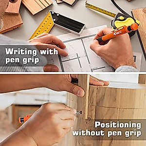 JOREST Contour Gauge Profile Tool 10 Inch With Lock, Gift For Father Men Carpenter Grandpa, Outline Duplicator For Irregular Shape, Template Tool For Woodworking/DIY/Tile Laying/Flooring/Carpet