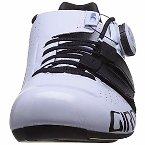 Giro Factress Techlace Womens Road Cycling Shoe − 42, White/Black (2019)