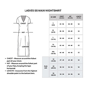 3 Pack: Womens Short Sleeve Maxi Crew V-Neck Nightgown Long Soft Nightshirt Women Night Gowns Nightdress Sleep Lounge House Dress Sleepwear Pajama Tops PJs Sexy Sleeping Ladies PJ Floor - Set 5, XXL