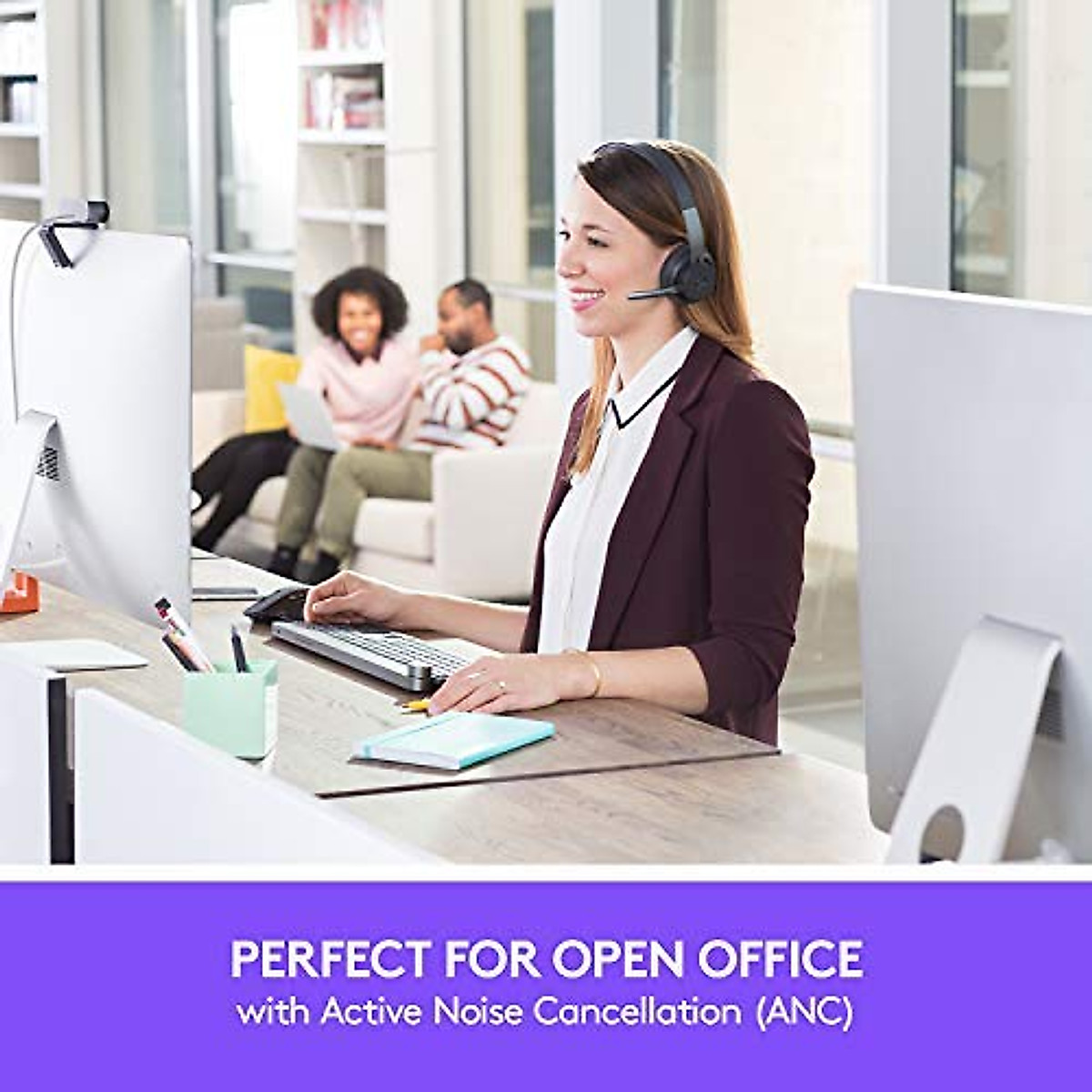 Logitech Zone Wireless Certified for Microsoft Teams Bluetooth Headset