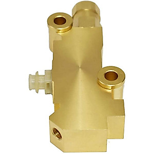 A-Team Performance - Combination-Proportioning Valve PV4 172 1361 PV71 - Heavy Brass Finish - Heavy Duty For Disc/Disc Brakes - Compatible With Ford Chevy Mopar - Premium Quality Brass Material