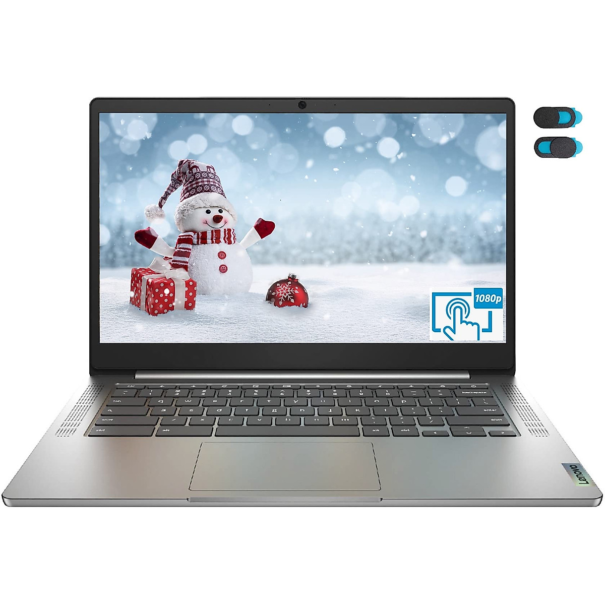 Lenovo 2022 14 Touchscreen Chromebook Laptop Computer, 14 Inch Full HD Touch Screen Display, Mediatek Quad-Core MT8183, 4GB RAM, 64GB eMMC, Webcam, Chrome OS, + YSC Accesory