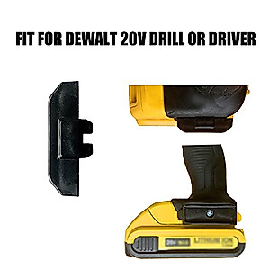 UOSXVC Magnetic Holster Bit Holder Fit for Dewalt 20V Drill Impact Driver Magnetic Hold Screws, Nails, Drill Bit Pack of Two