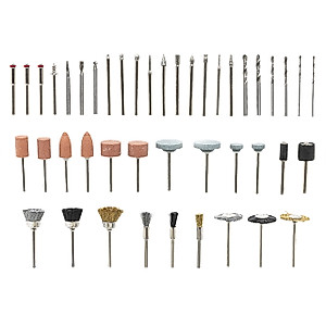 NEIKO 50493A Rotary Tool Accessories Kit, 228 Piece Rotary Tool Kit, 1/8” Shank Accessories, Rotary Tool Attachment Kit, Rotary Tool Bits, Sanding Accessories for Tools, Rotory Tool Kit