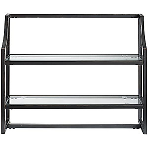 Crosley Furniture Aimee Wall Shelf, Oil Rubbed Bronze