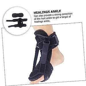 Healvian Foot Drop Orthotics Plantar Fasciitis Splint Night Splints Plantar Fasciitis Brace Foot Brace for Plantar Fasciitis Plantar Fasciitis Night Sock Ankle Splint Home Accessory Strap