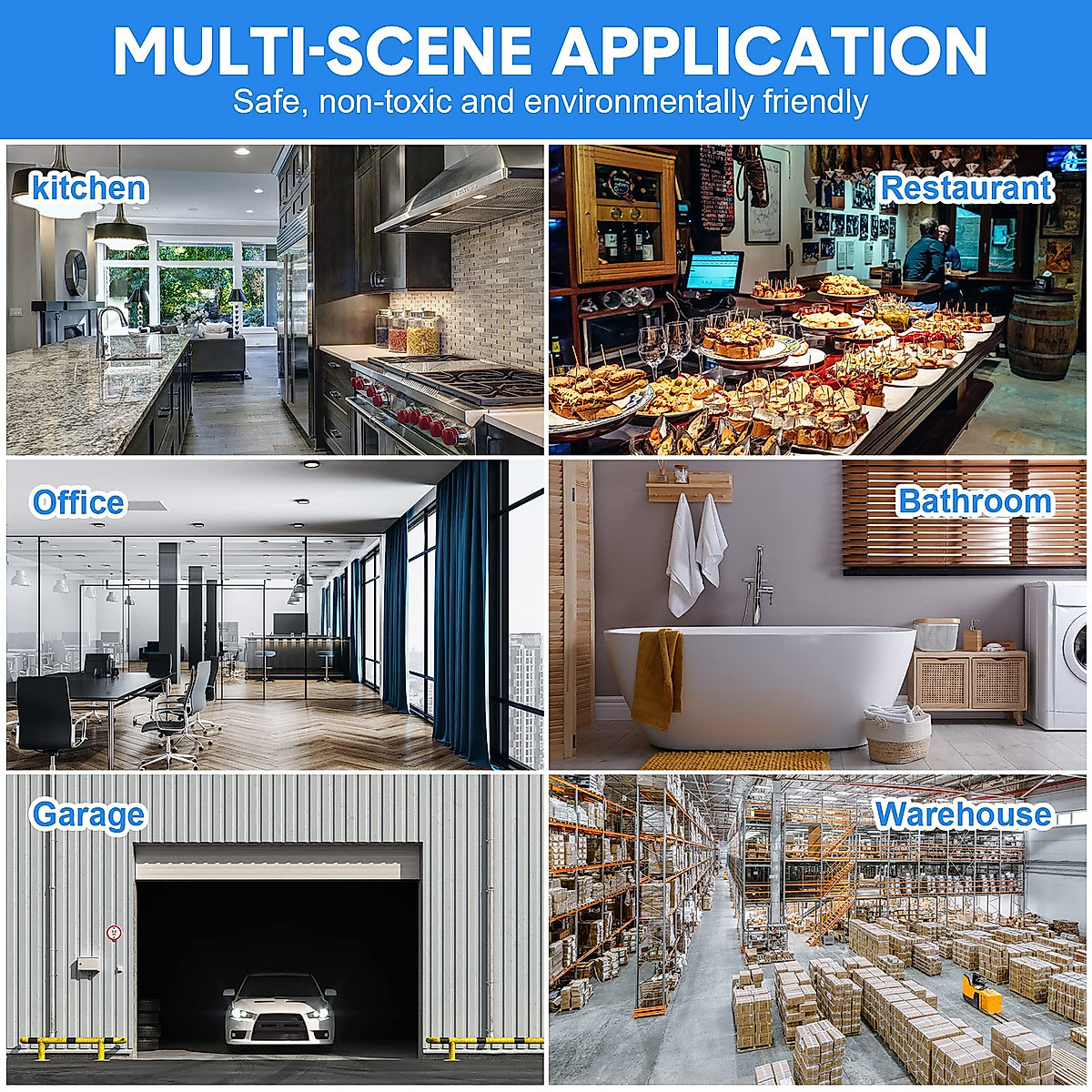 Qualirey 4 Pcs Electric Bug Zappers Plug in Portable Indoor Home Mosquito Zapper Insect and Fly Killers for Removing Mosquitos Insects Files Gnats Bugs Moths(Black)